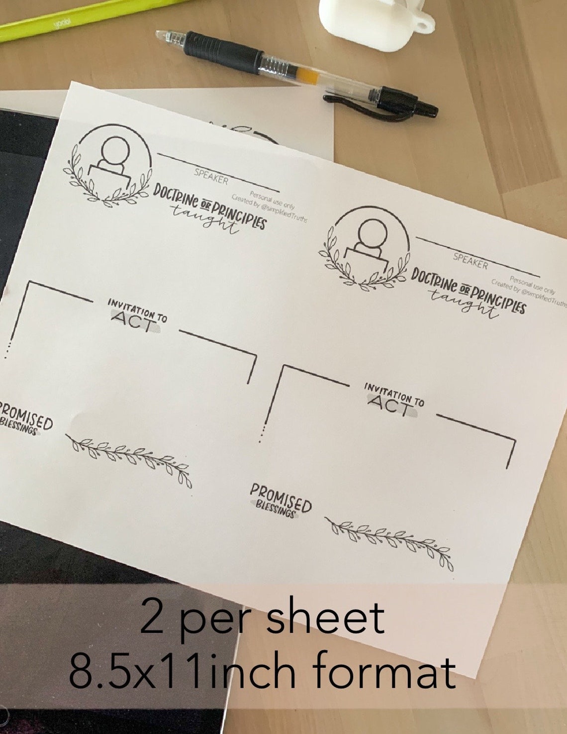 General Conference Notebook Journal LDS Church of Jesus Christ - Etsy