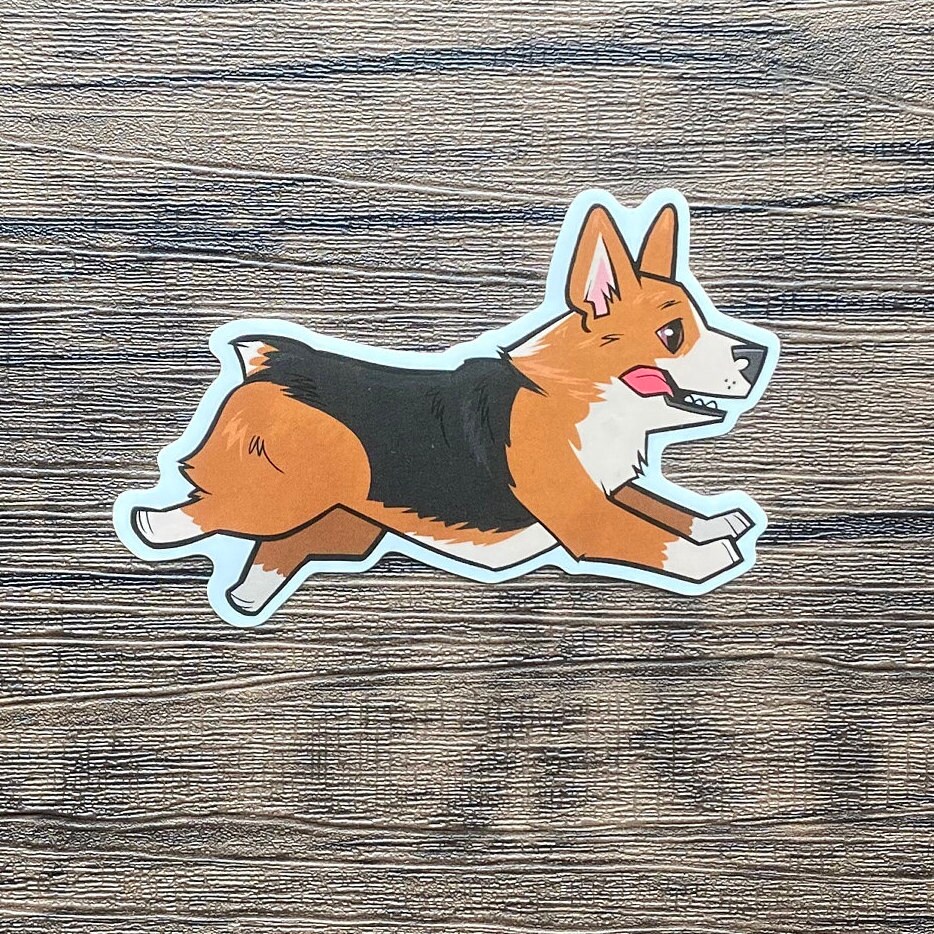 Corgi Sticker - Etsy