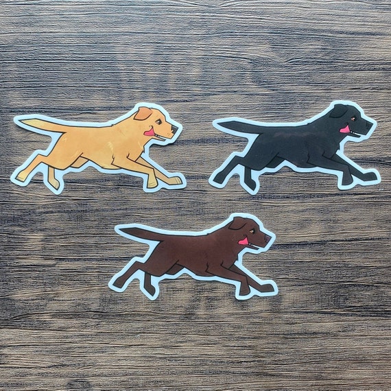 Labrador Retriever Sticker | Etsy