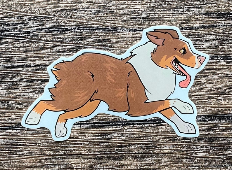 Australian Shepherd Sticker - Etsy