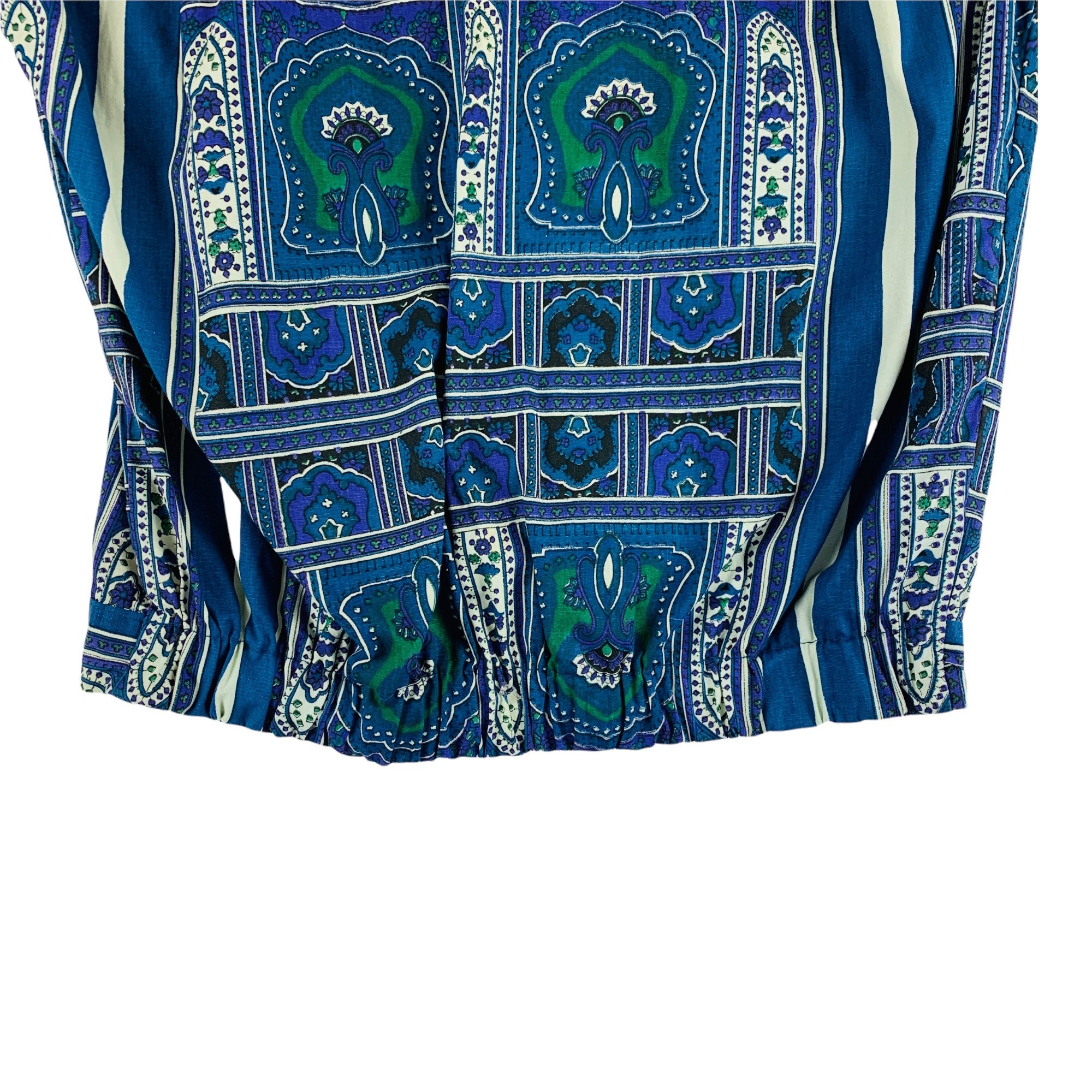 Vintage 1950s Blue Mens Patio Cabana Shirt Catalina Button Down - Etsy
