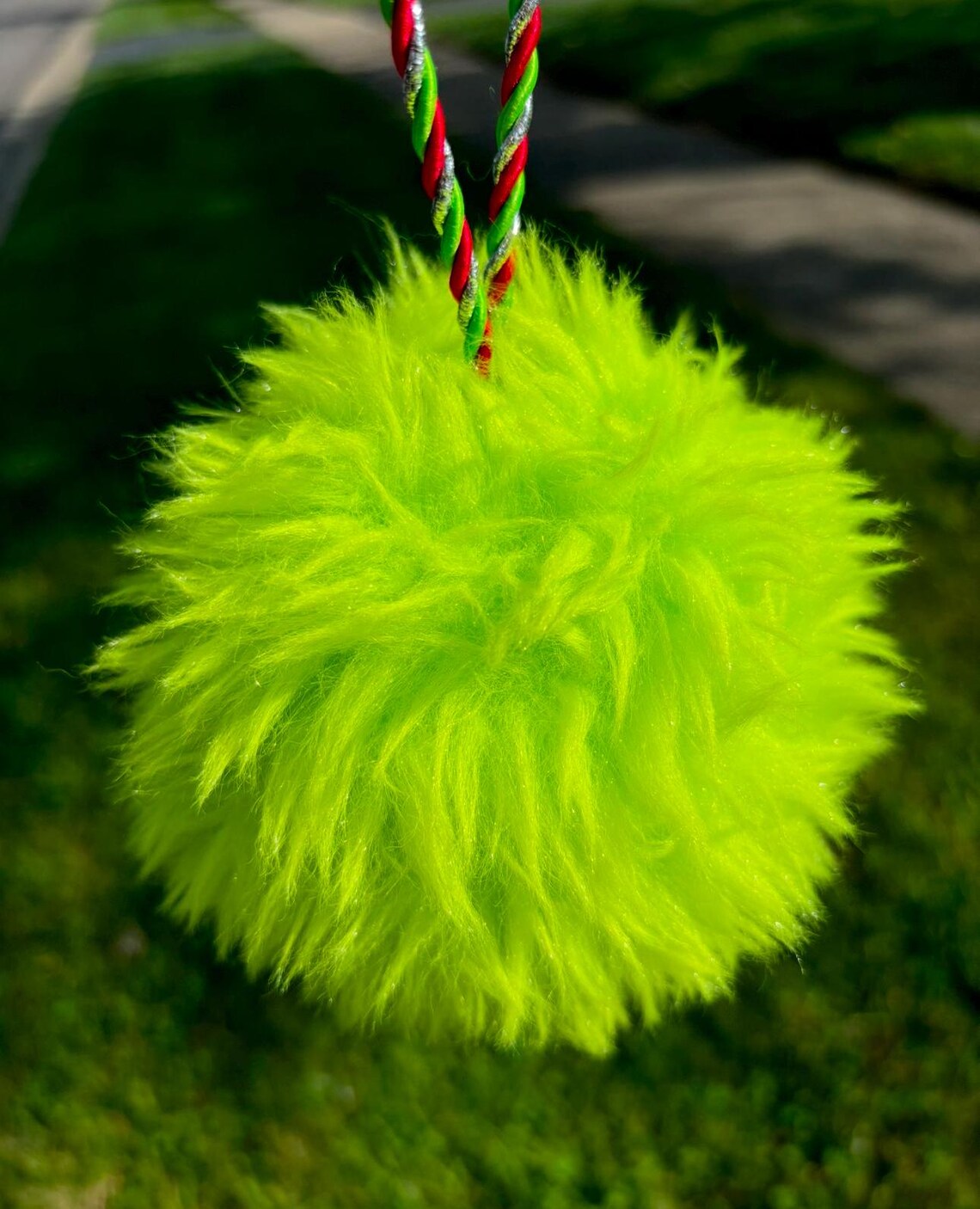 Lime Green Whimsical Christmas Tree With Ornament Decoration Kit, 5 ...