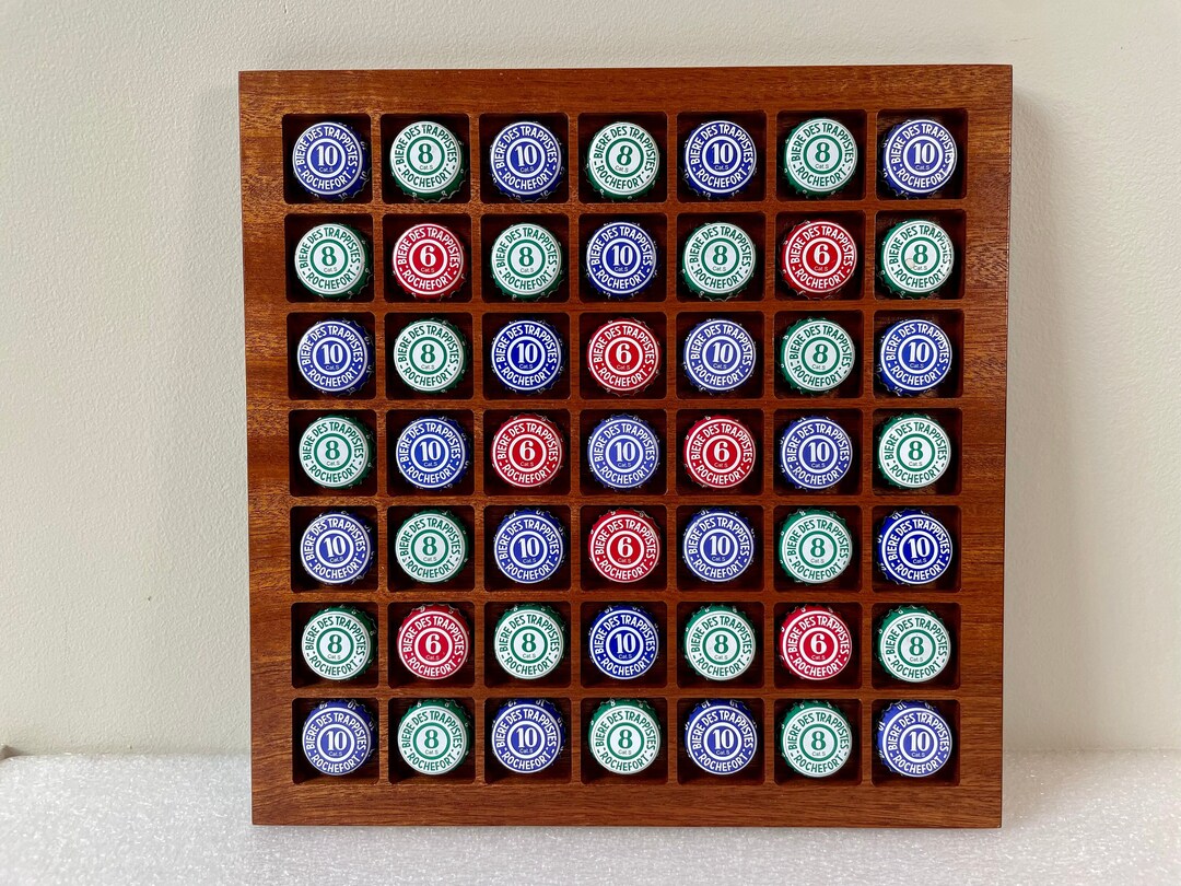 Magnetic Bottle Cap Display Frame - 7x7 Pocket - Etsy