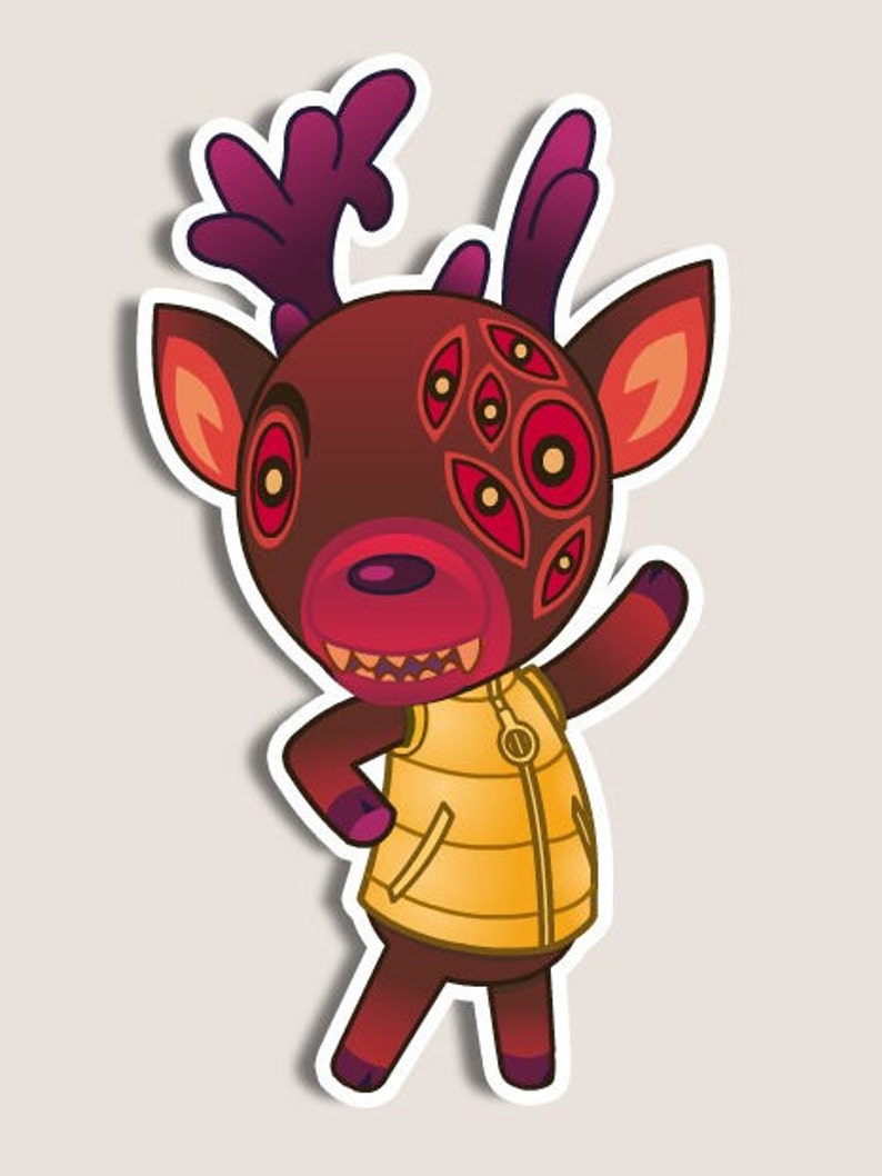 Cryptid Crossing: Sticker Set Two - Etsy