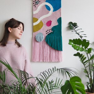 MADE TO ORDER Abstract Woven Wall Hanging Woven Tapestry - Etsy