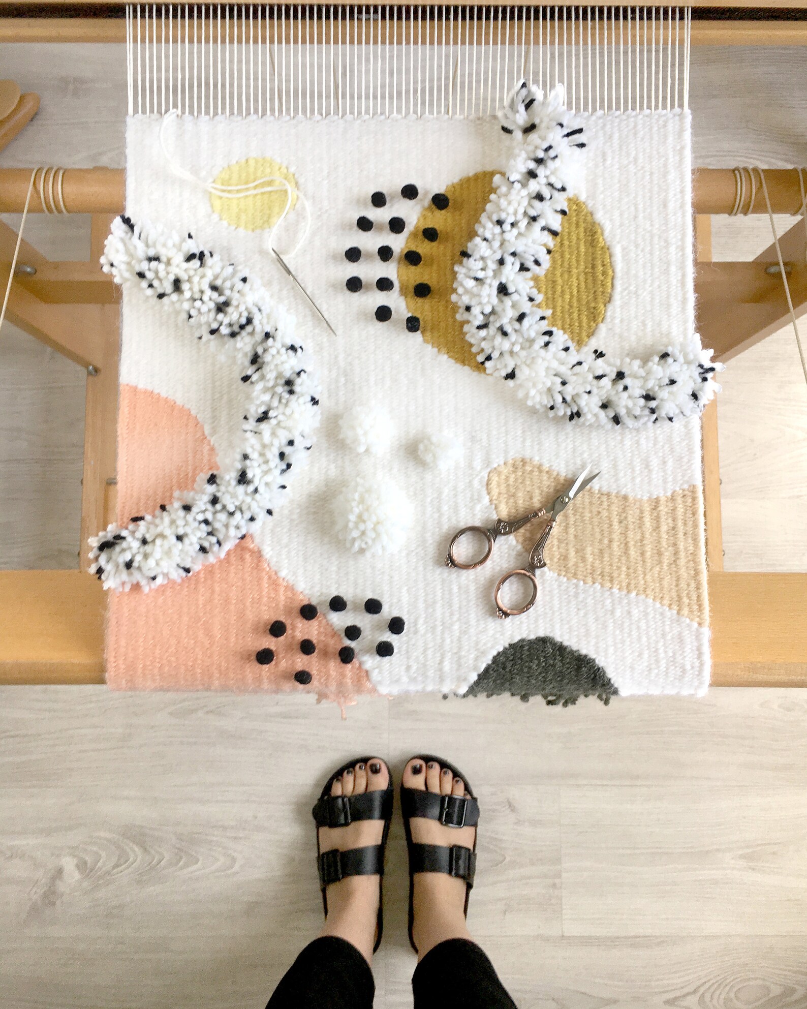 MADE TO ORDER Abstract Wall Hanging Woven Tapestry - Etsy