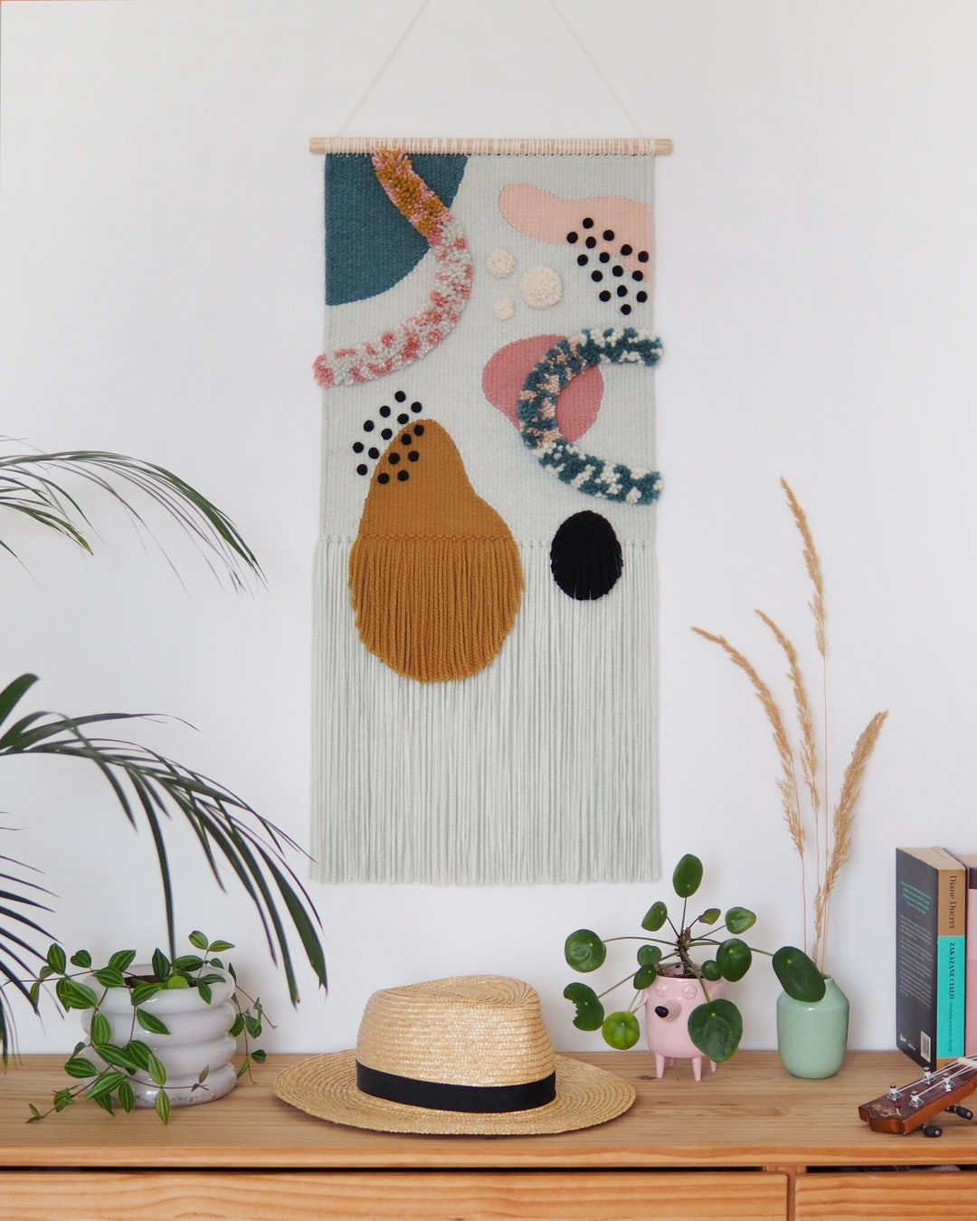 MADE TO ORDER Abstract Woven Wall Hanging Woven Tapestry Abstract Art ...