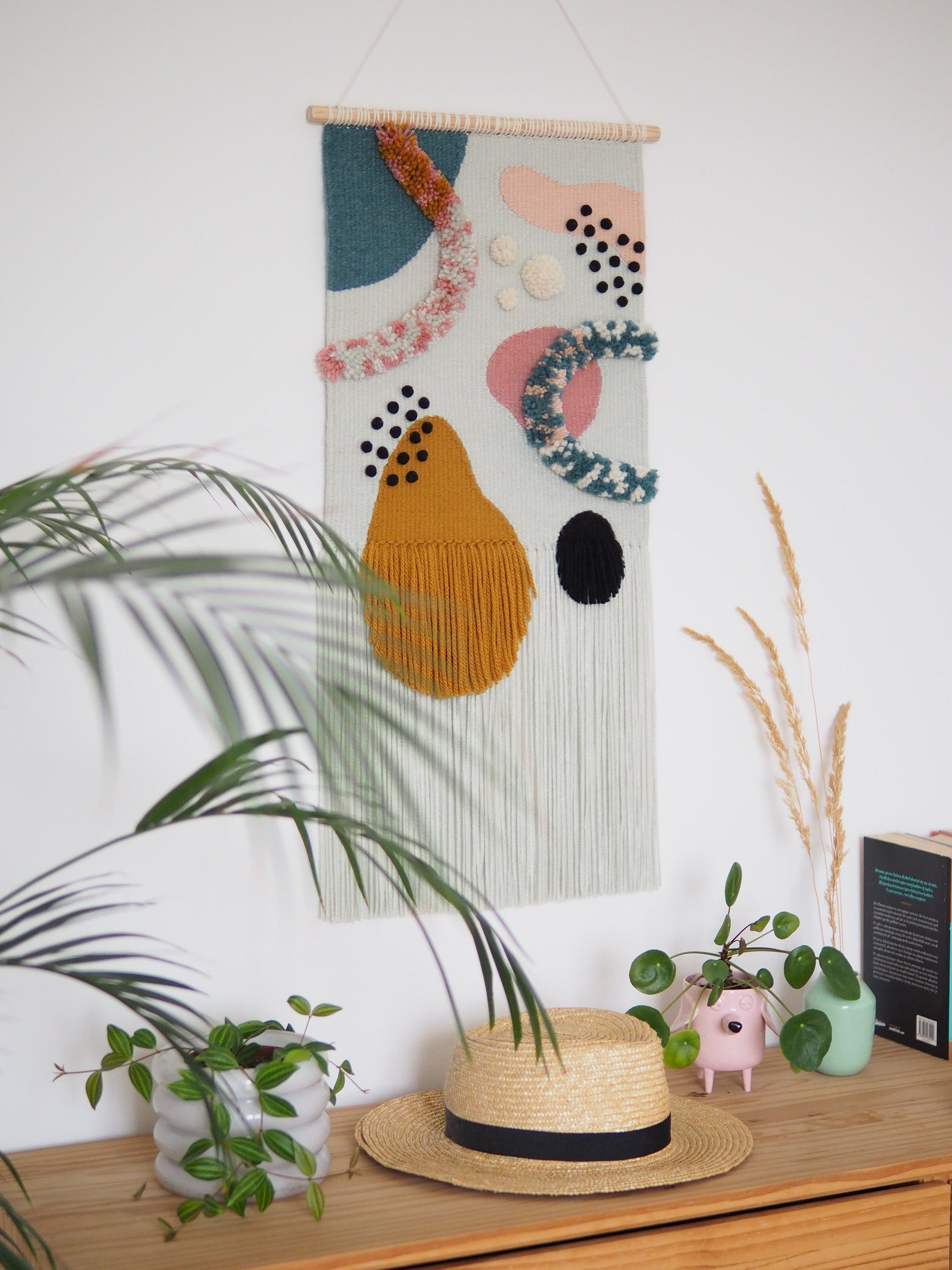 MADE TO ORDER Abstract Woven Wall Hanging Woven Tapestry Abstract Art ...