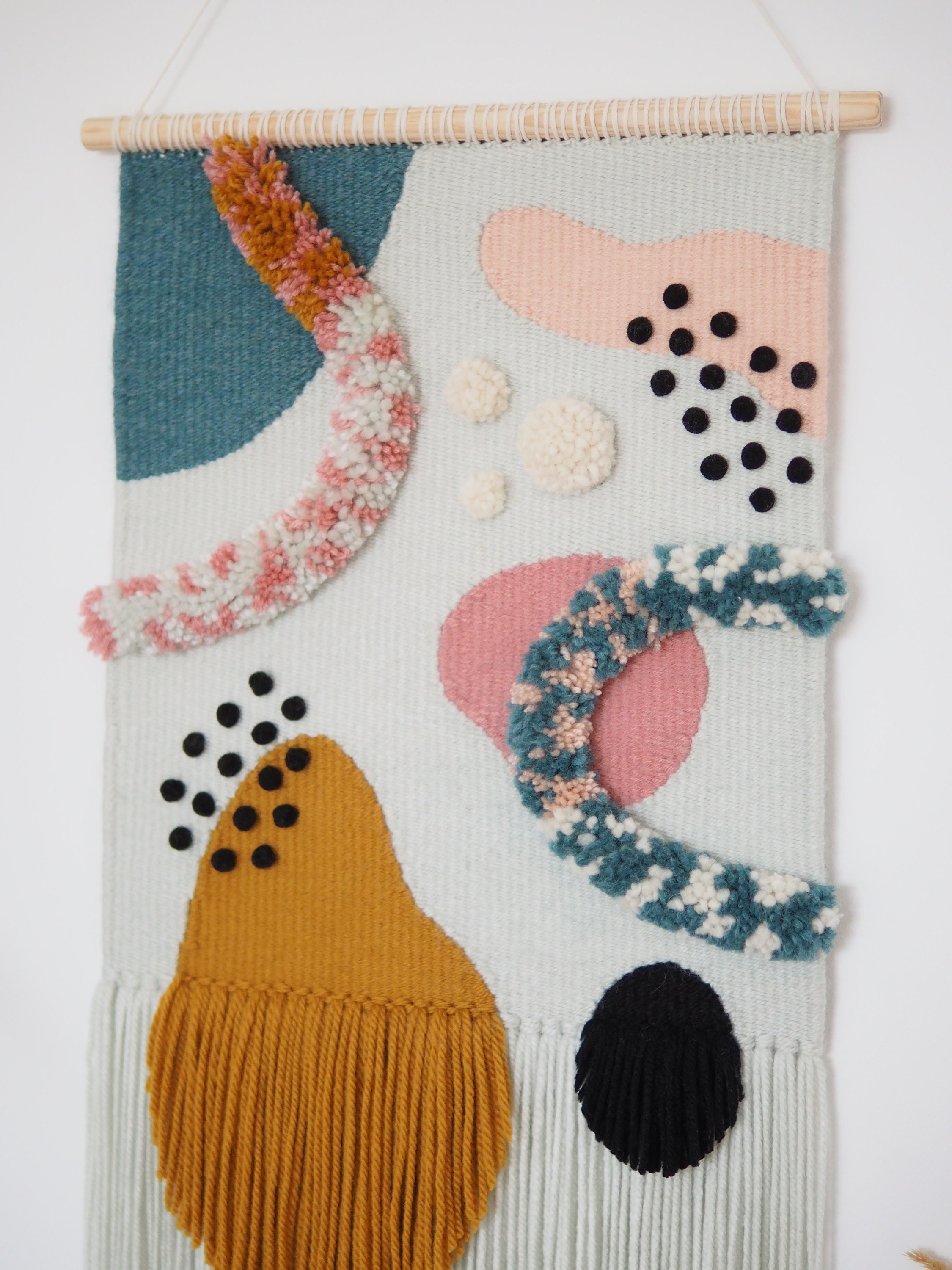 MADE TO ORDER Abstract Woven Wall Hanging Woven Tapestry Abstract Art ...