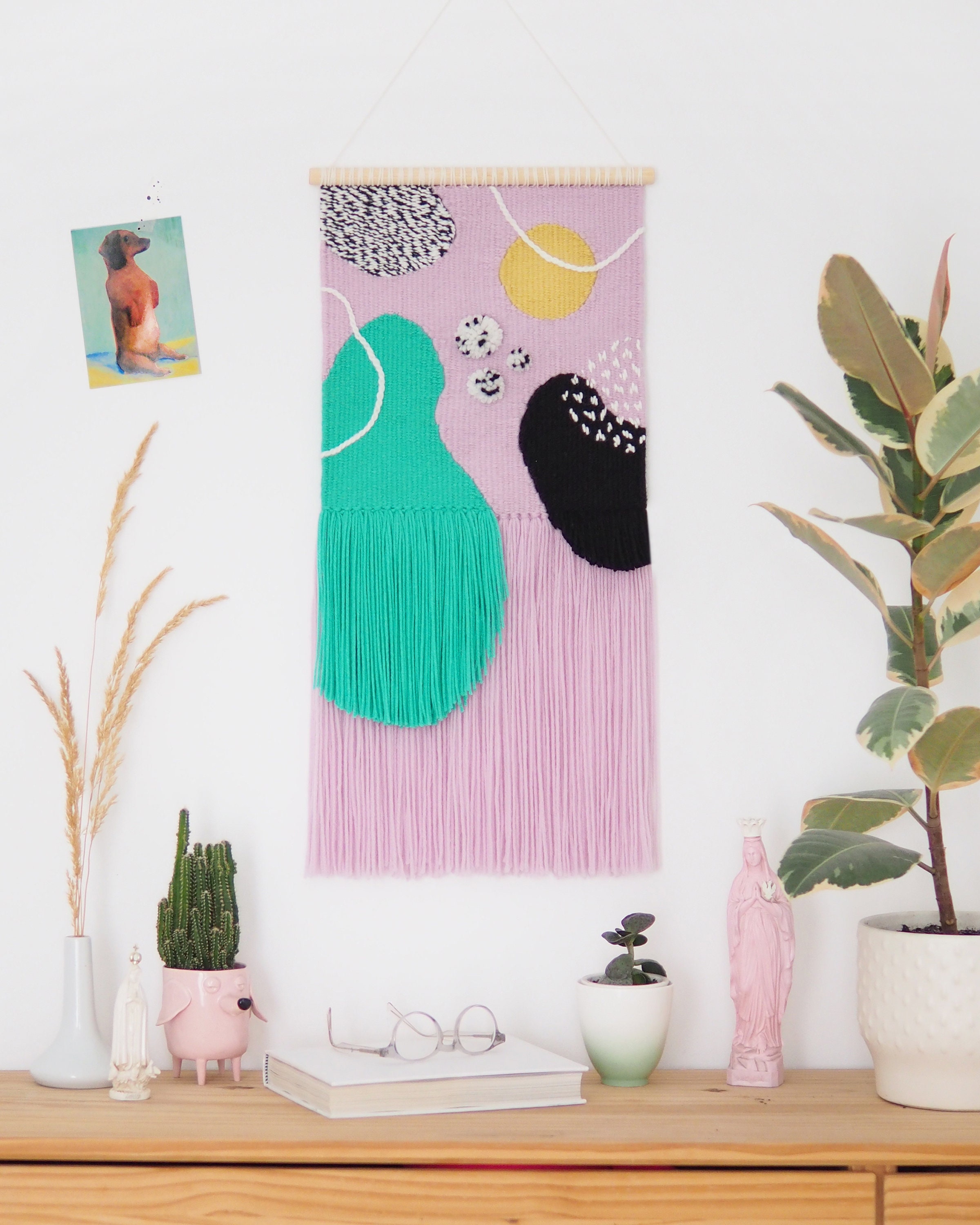 MADE TO ORDER Abstract Woven Wall Hanging Woven Tapestry - Etsy