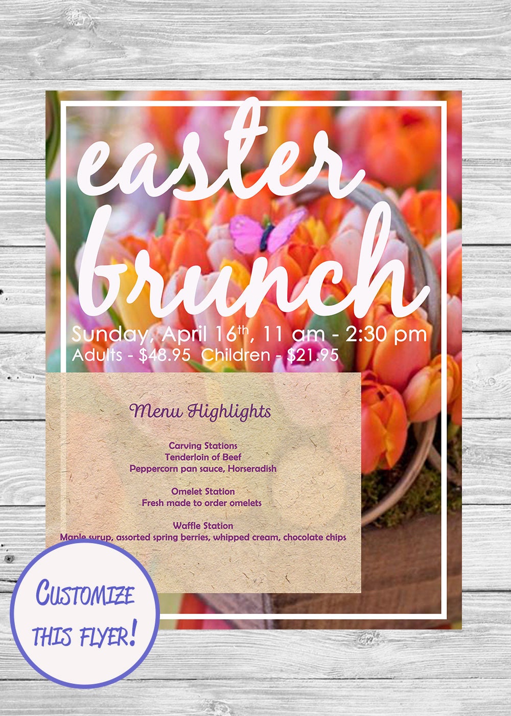 Custom Flyer Design - Etsy