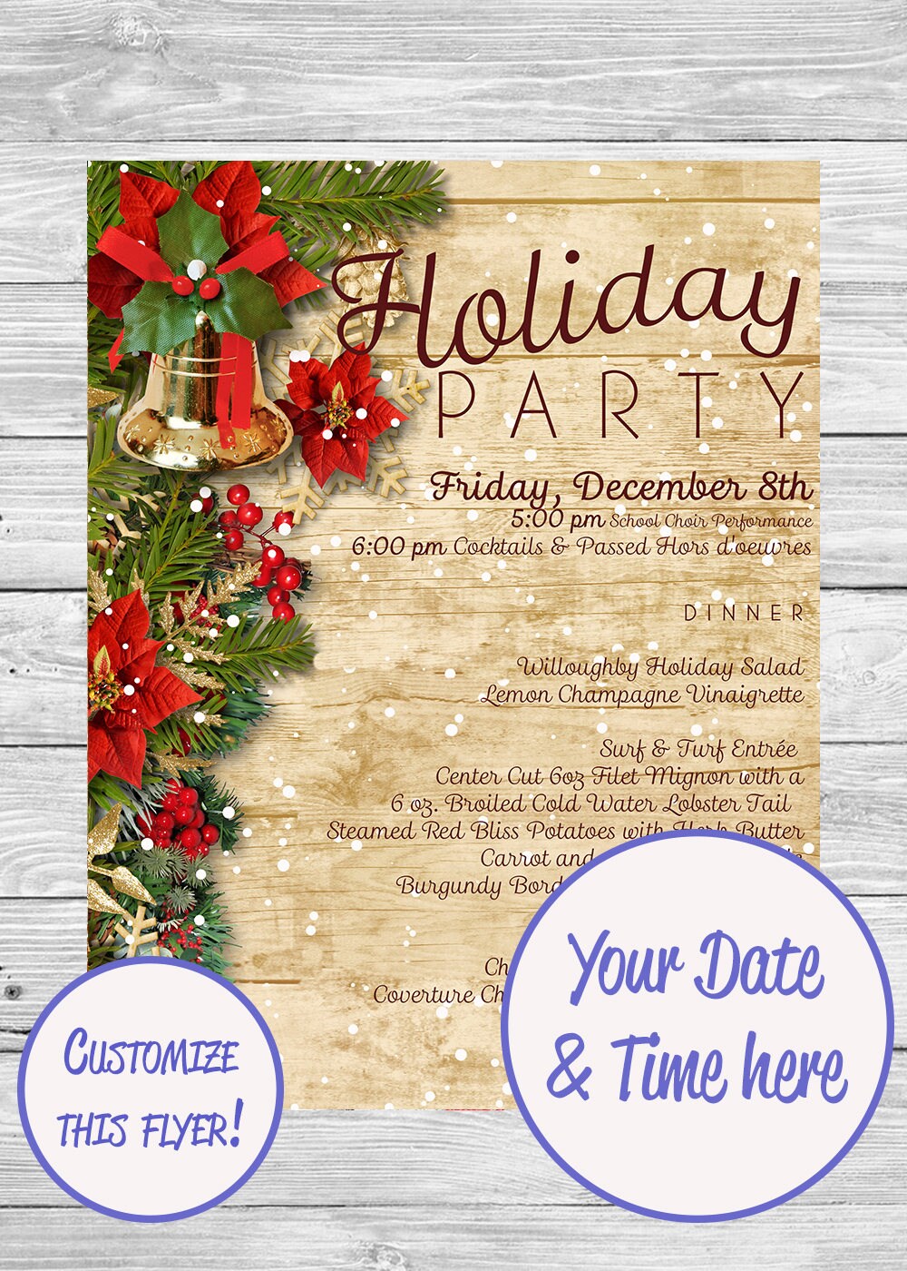 Custom Flyer Design - Etsy