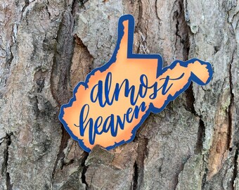 Almost Heaven Sticker - Etsy