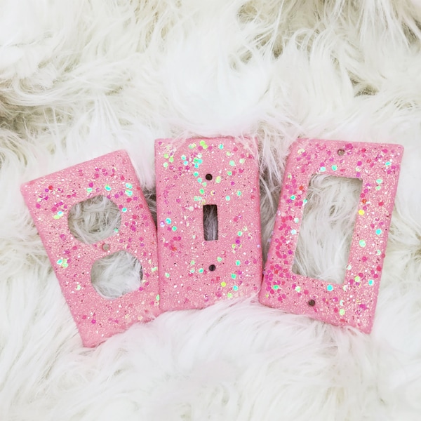 Pink Light Switch Covers - Etsy