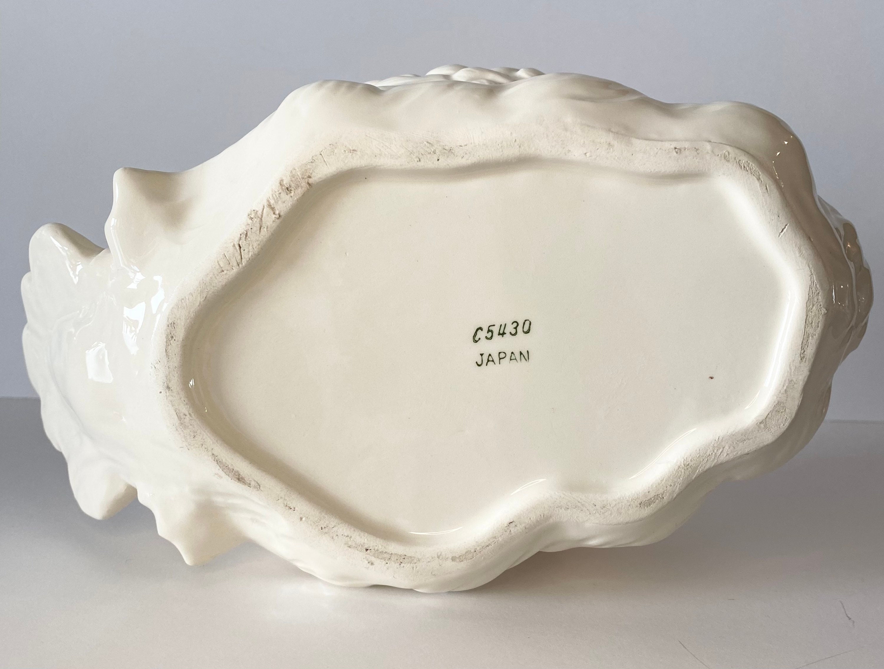 Vintage Napco Ceramic White Swan Planter C5430 MCM 10 X 5 X - Etsy