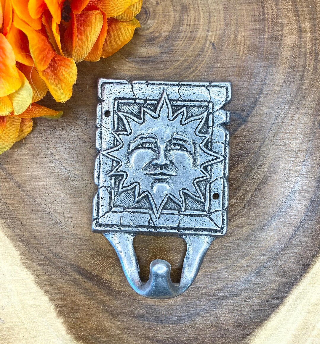 Y2K Celestial Sun Hook Wall Decor Metal Vintage Hanging Retro ...