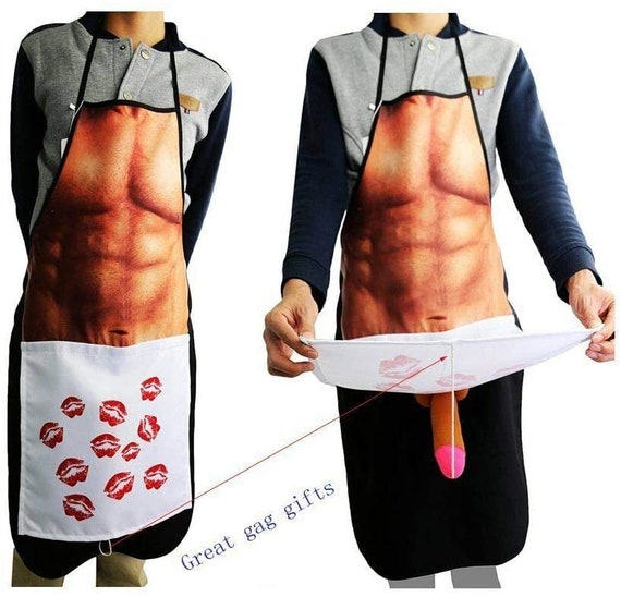 Sexy man apron store
