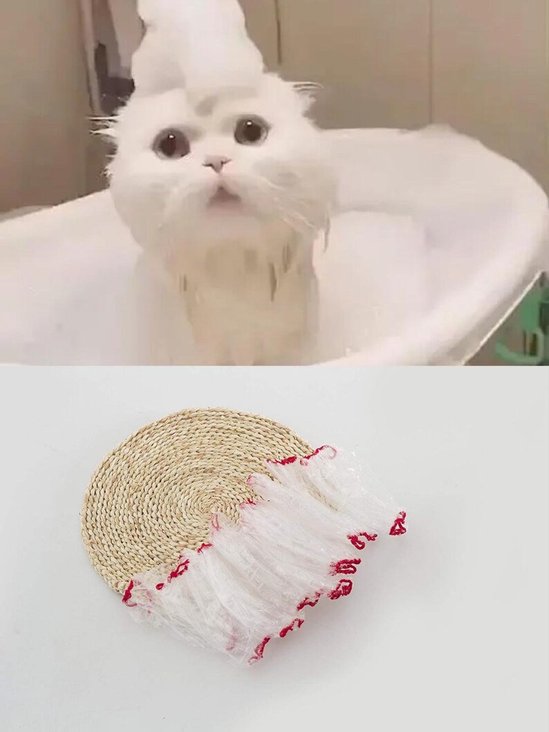 Cozyears Cat Shower Caps for Cats and Small Pets 12 Pcs; Ear Infection ...