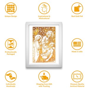 Patron of a Happy Death Saint Joseph Dying, Departing, 8x10 in ...