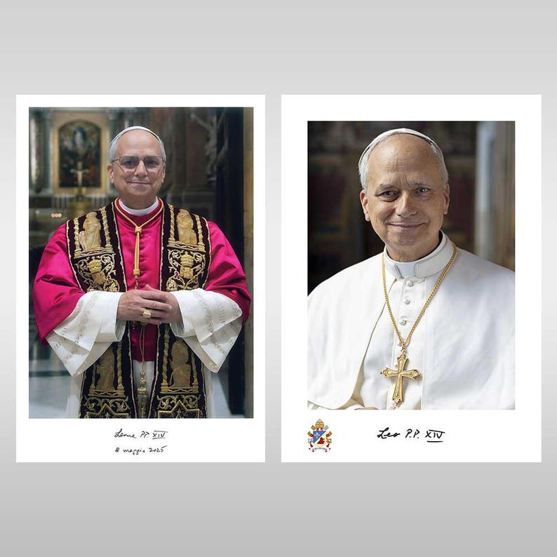 Pope Leo XIV Digital Download - Enhanced High Definition Printable ...