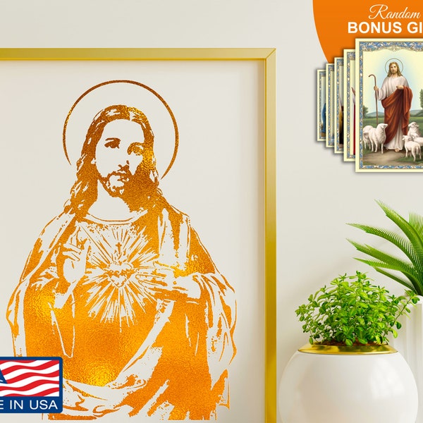 Sacred Heart of Jesus - Etsy