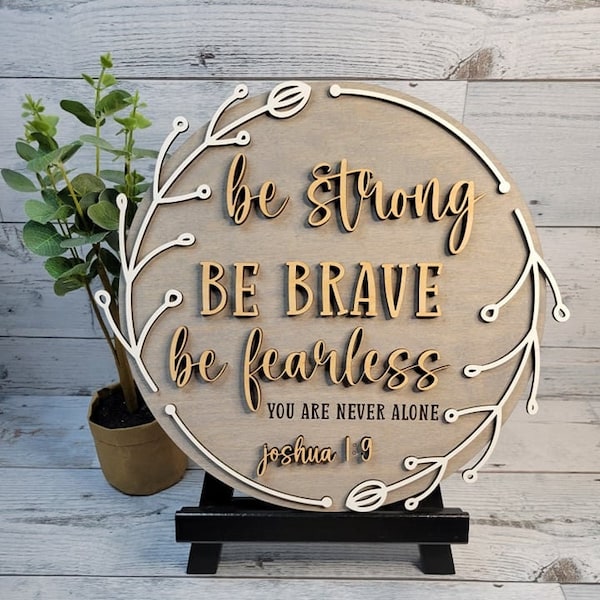 Joshua 1 9 Svg - Etsy