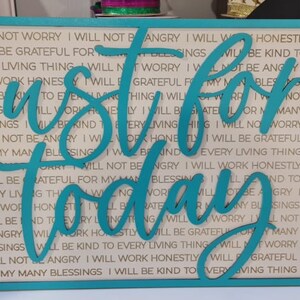 Just for Today SVG Laser Ready Glowforge File Reiki Signs Reiki Healing ...