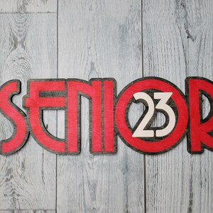 Retro Senior 2023 SVG FILE for LASER Vinyl Cutter Glowforge Criciut Graduation - Etsy