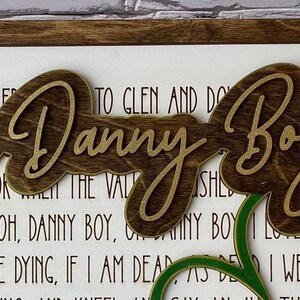 Oh Danny Boy Laser Ready SVG File Irish Song Festive and Fun - Etsy