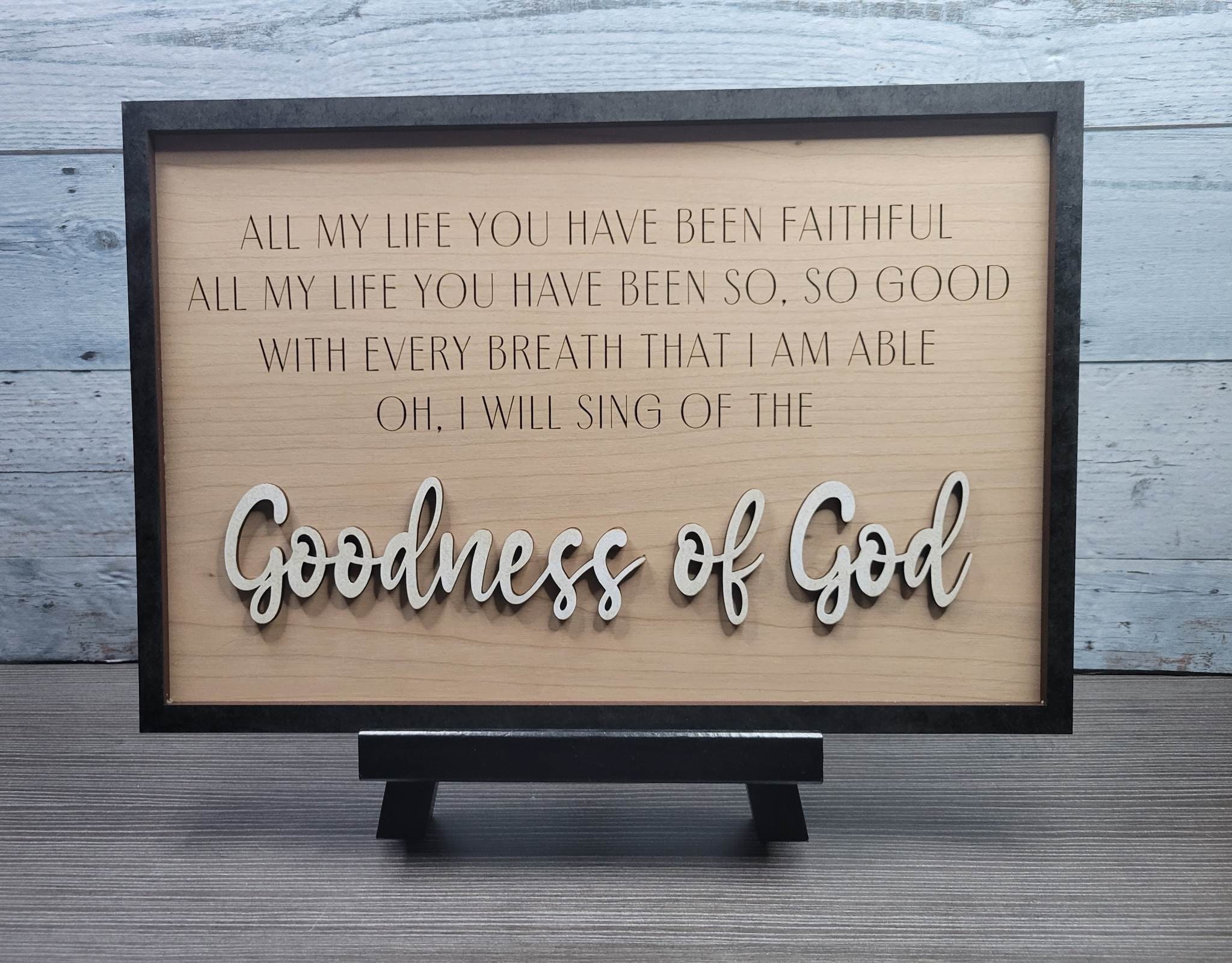 Goodness of God Laser SVG Glowforge Digital File Philippians 4 13 - Etsy