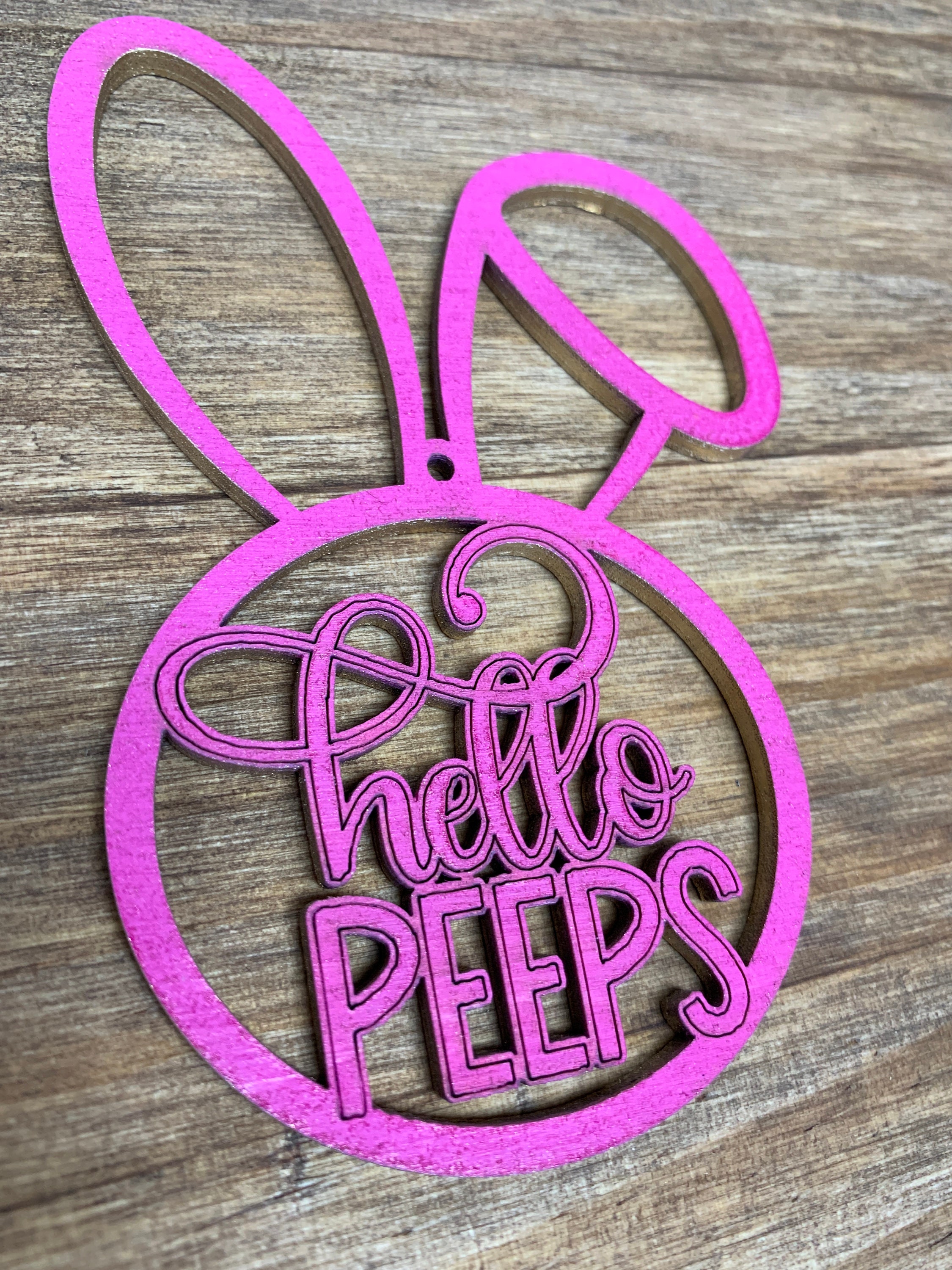 Drawing & Illustration Art & Collectibles Hello Peeps Bunny Easter Full ...