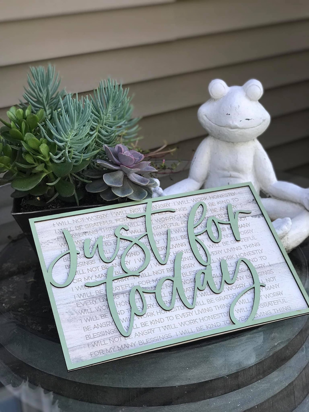 Just for Today SVG Laser Ready Glowforge File Reiki Signs Reiki Healing ...