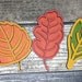 Layered Fall Leaves Laser Ready SVG Glowforge Autumn Halloween - Etsy