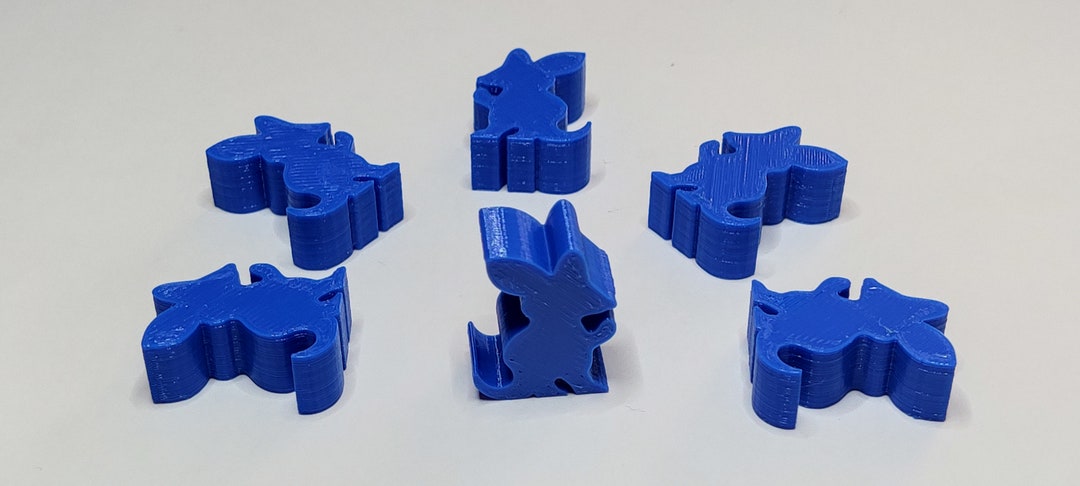 Meeples Animal Figures or Tokens Critters for Board Games - Etsy