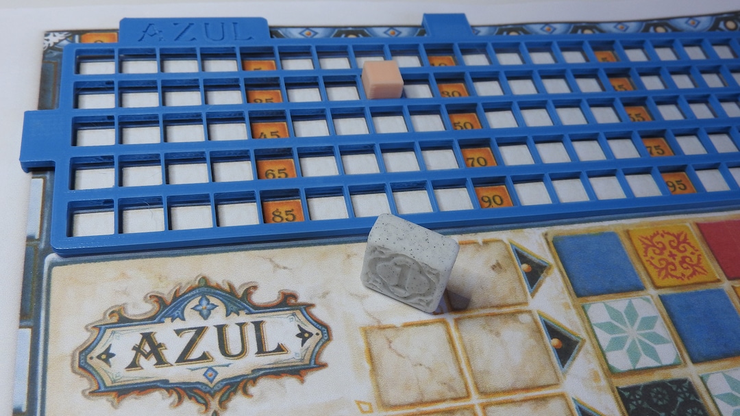 AZUL Tray Overlay Board Game - Score Track Overlay - Joker Pieces ...