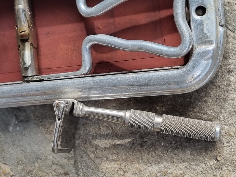 Antique Barbershop Set England Retro Shaver Razor Vintage - Etsy