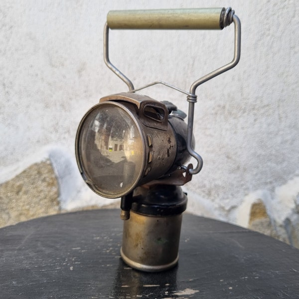 Antique Bicycle Lamp - Etsy