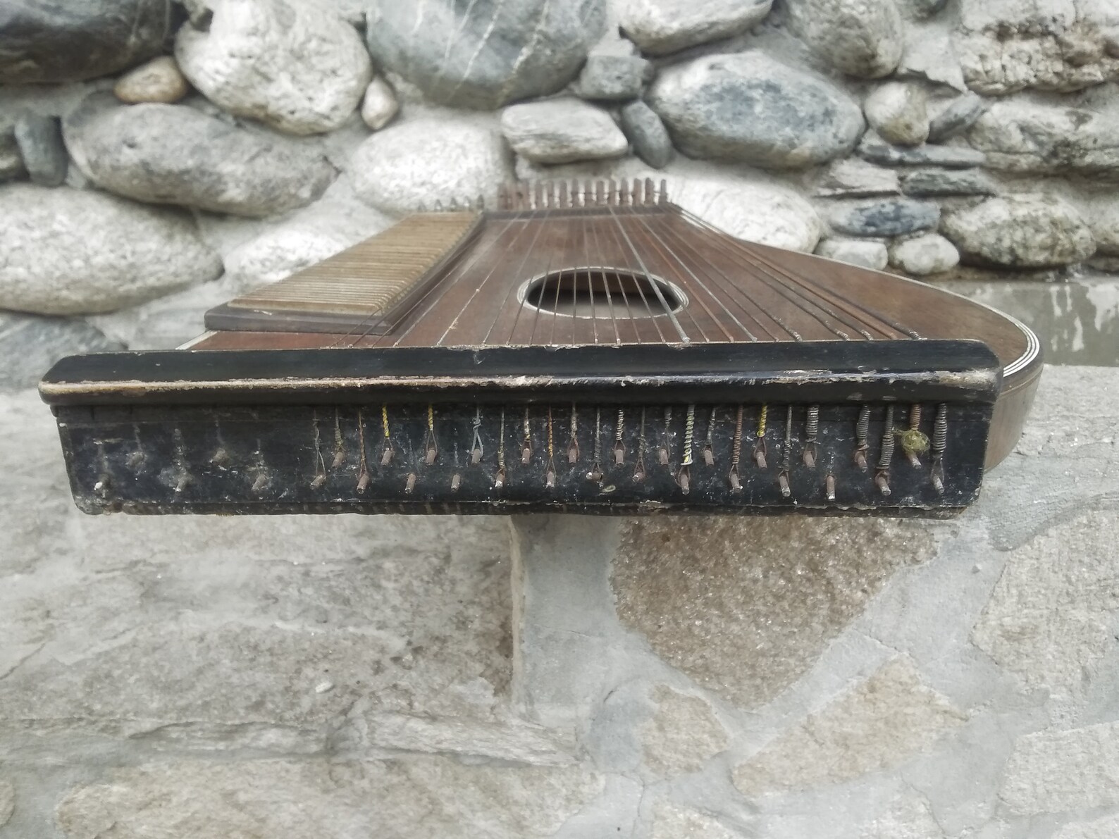 Old German String Instrument ZITHER Very old Guitar Made | Etsy