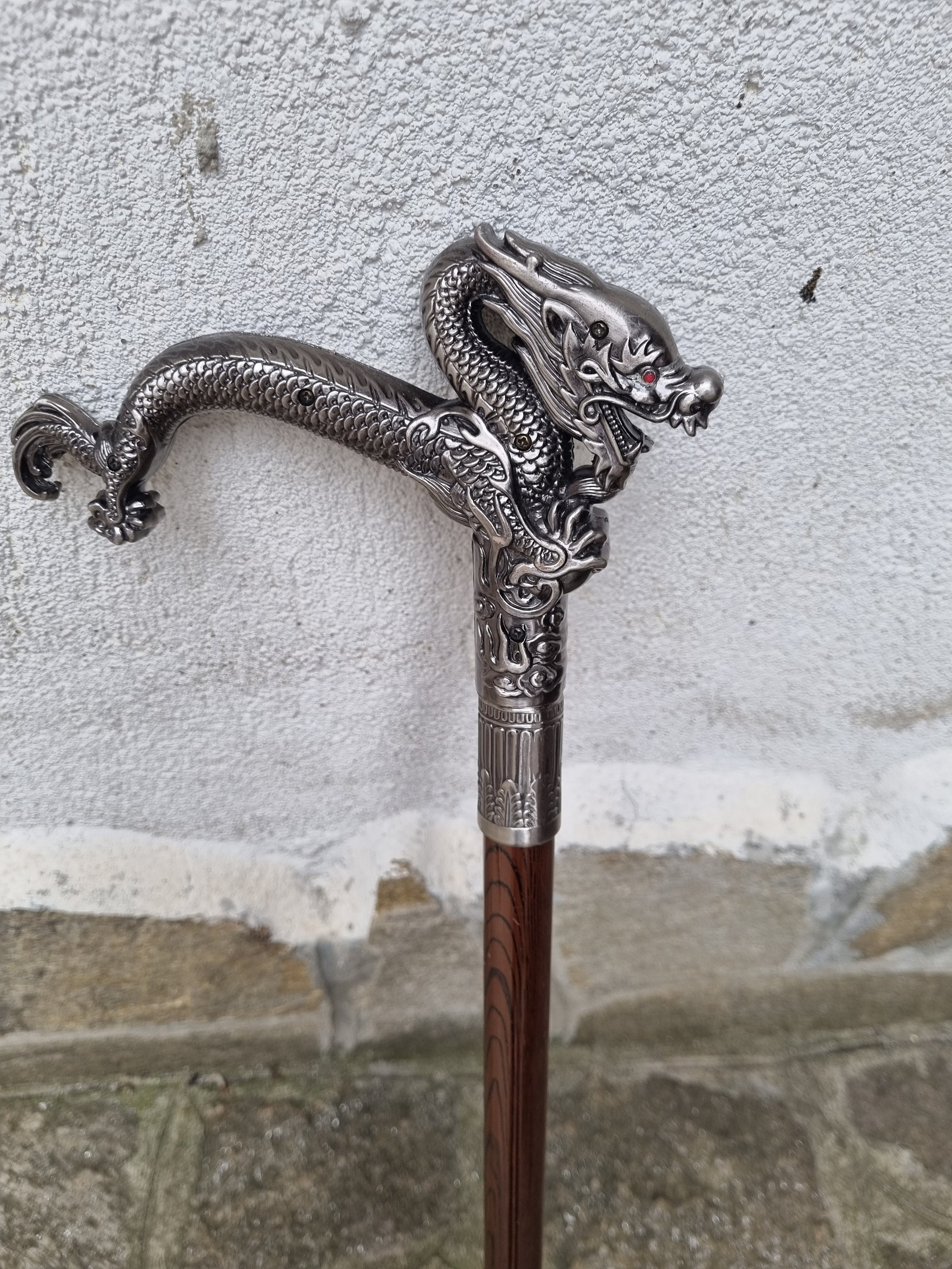 Oude wandelstok met kling Antiek model wandelstok met sabel - Etsy ...