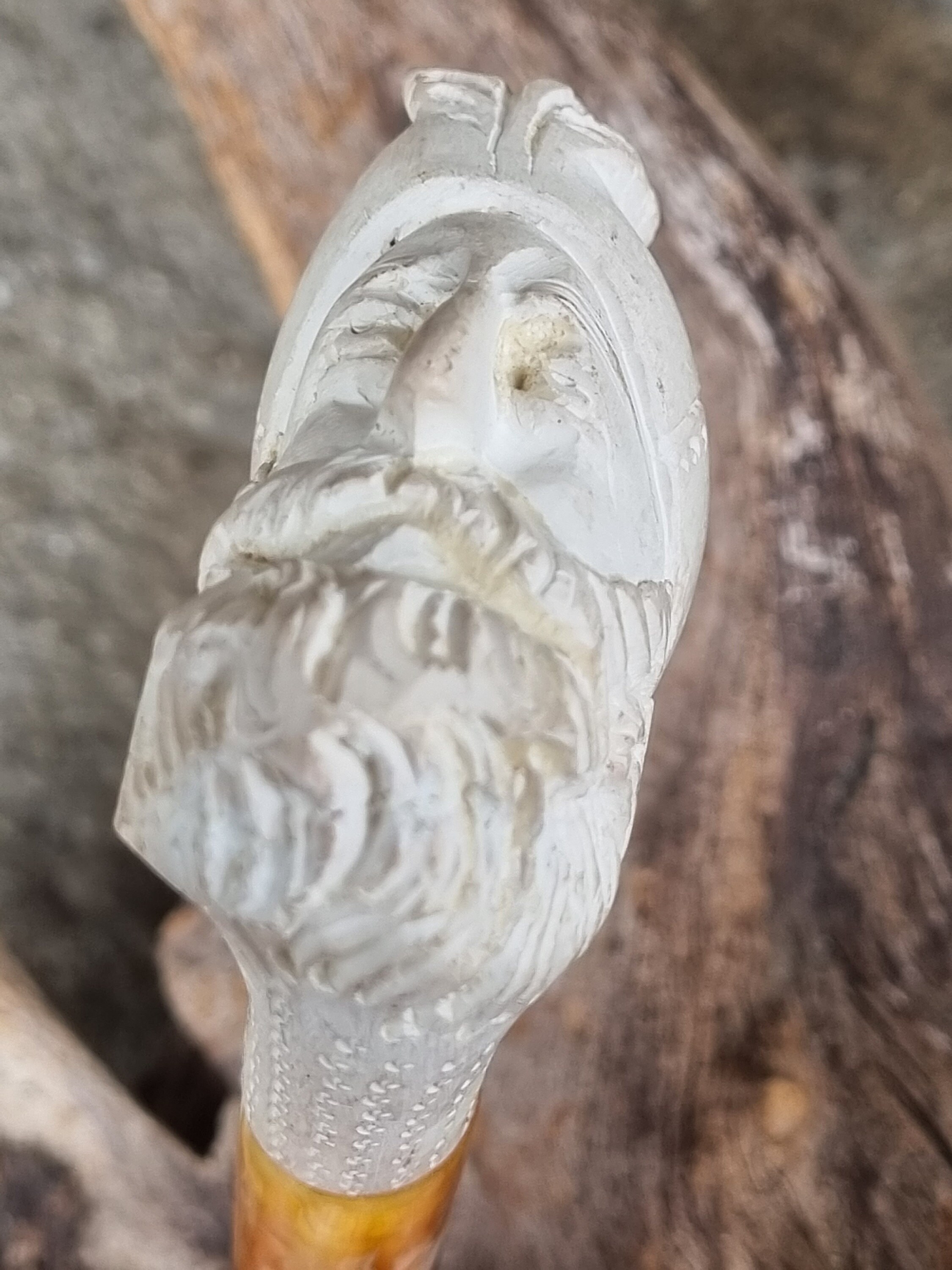 Unique Smoking Pipe Vintage Tobacco Pipe Made of Sea Foam - Etsy