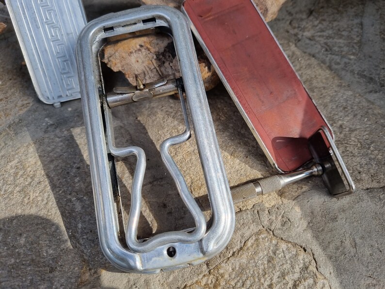 Antique Barbershop Set England Retro Shaver Razor Vintage - Etsy