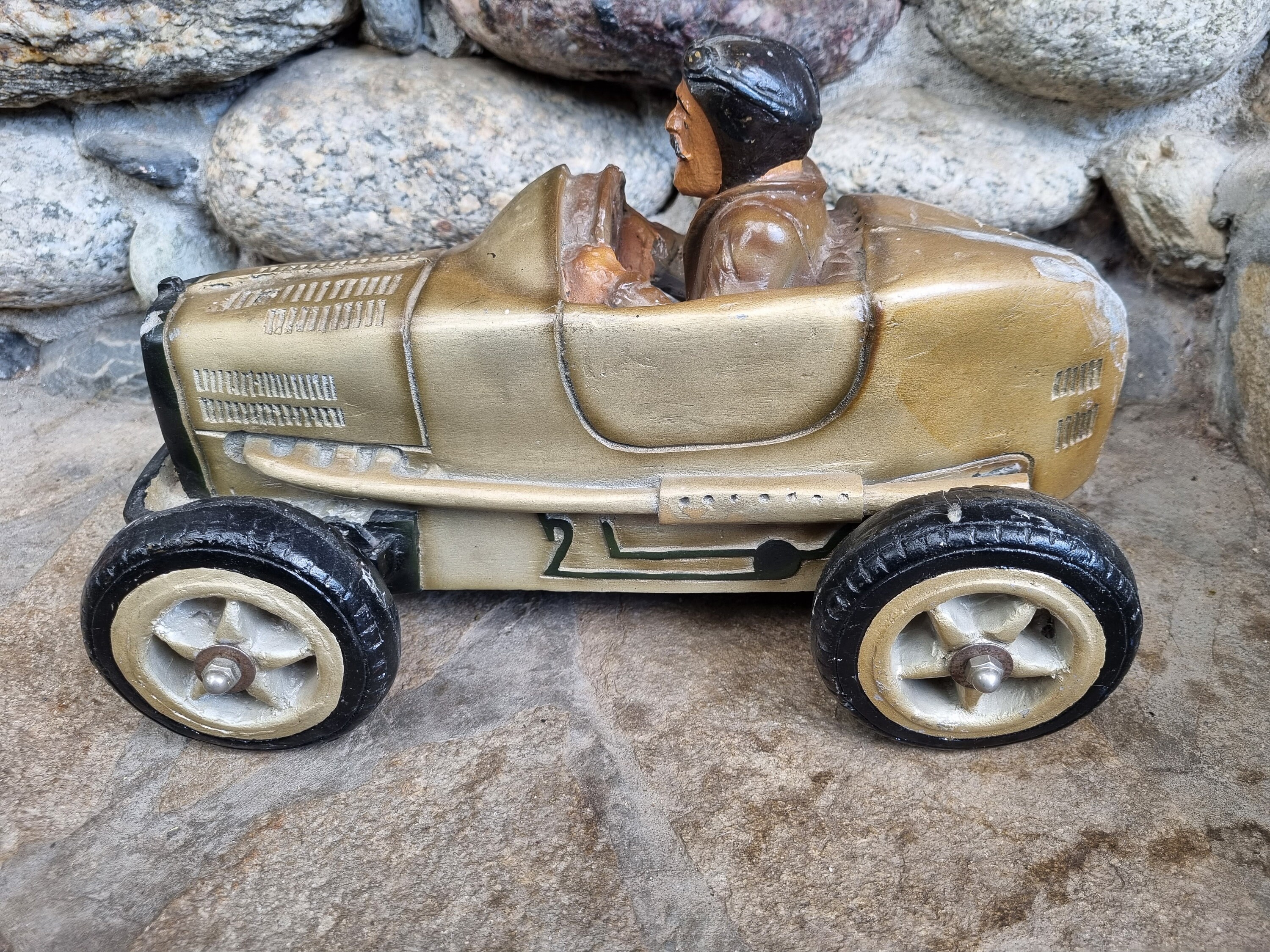 Old Model Racing Car Handmade Model Retro Raly Car Big - Etsy