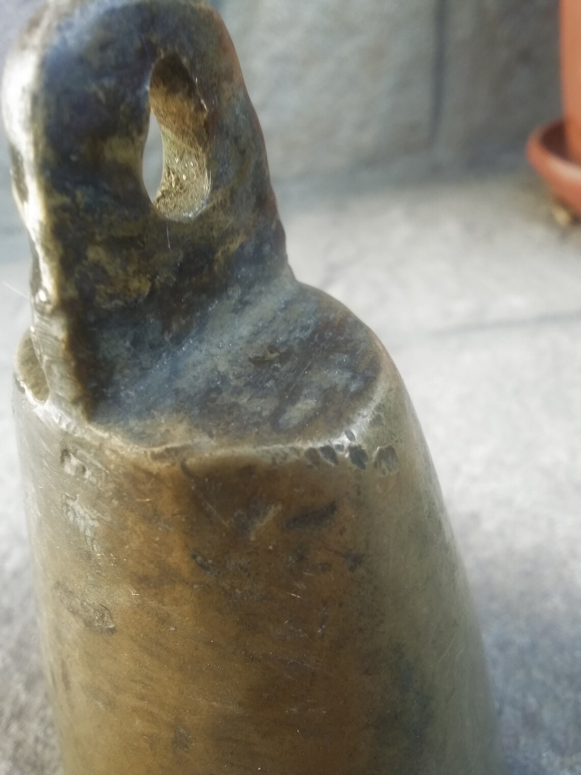 Antique Bronze Bell From The 19 th Century Vintage Bronze | Etsy