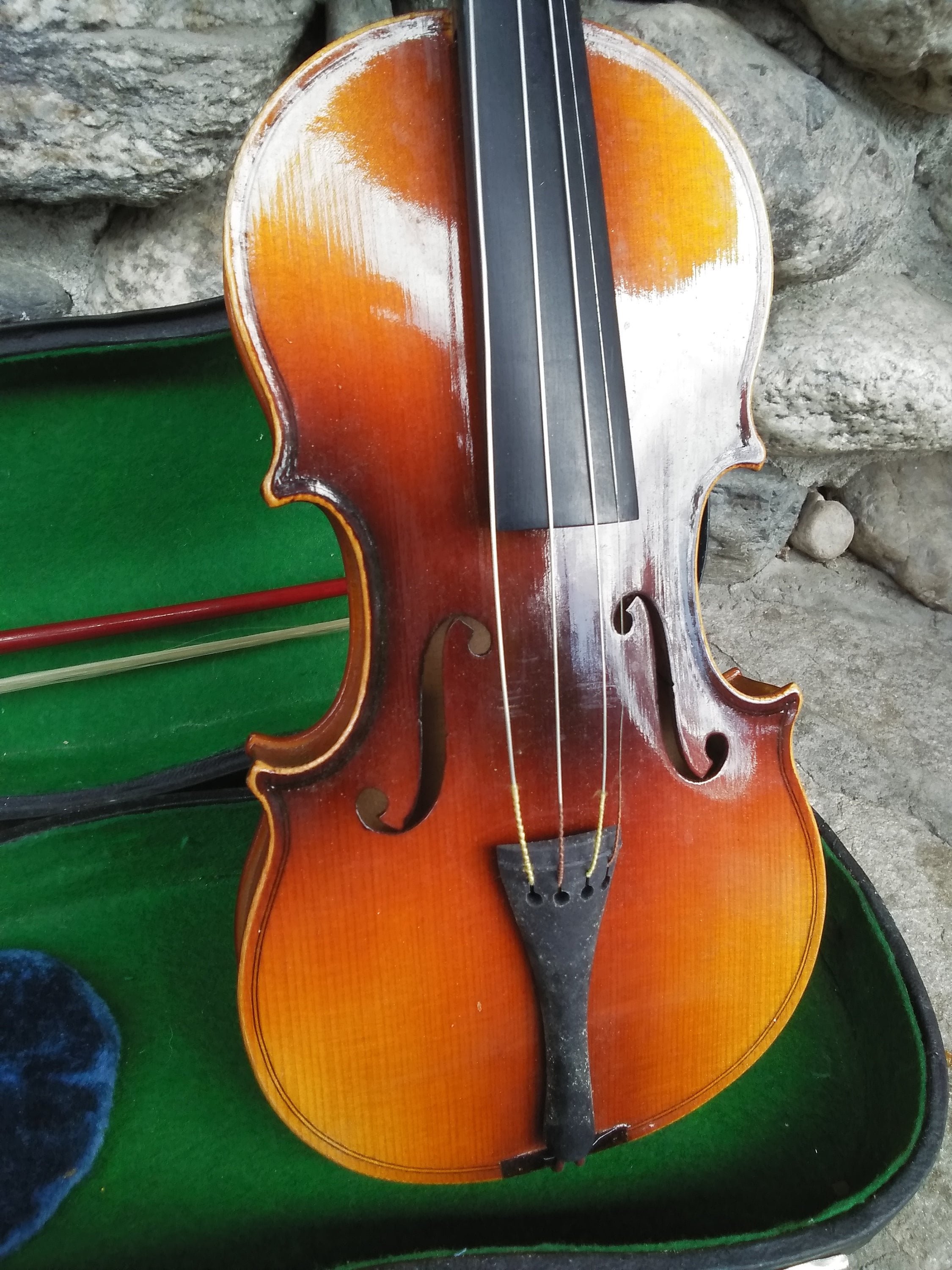 Old Musical Instrument Violin Old Czech Violin Antique - Etsy