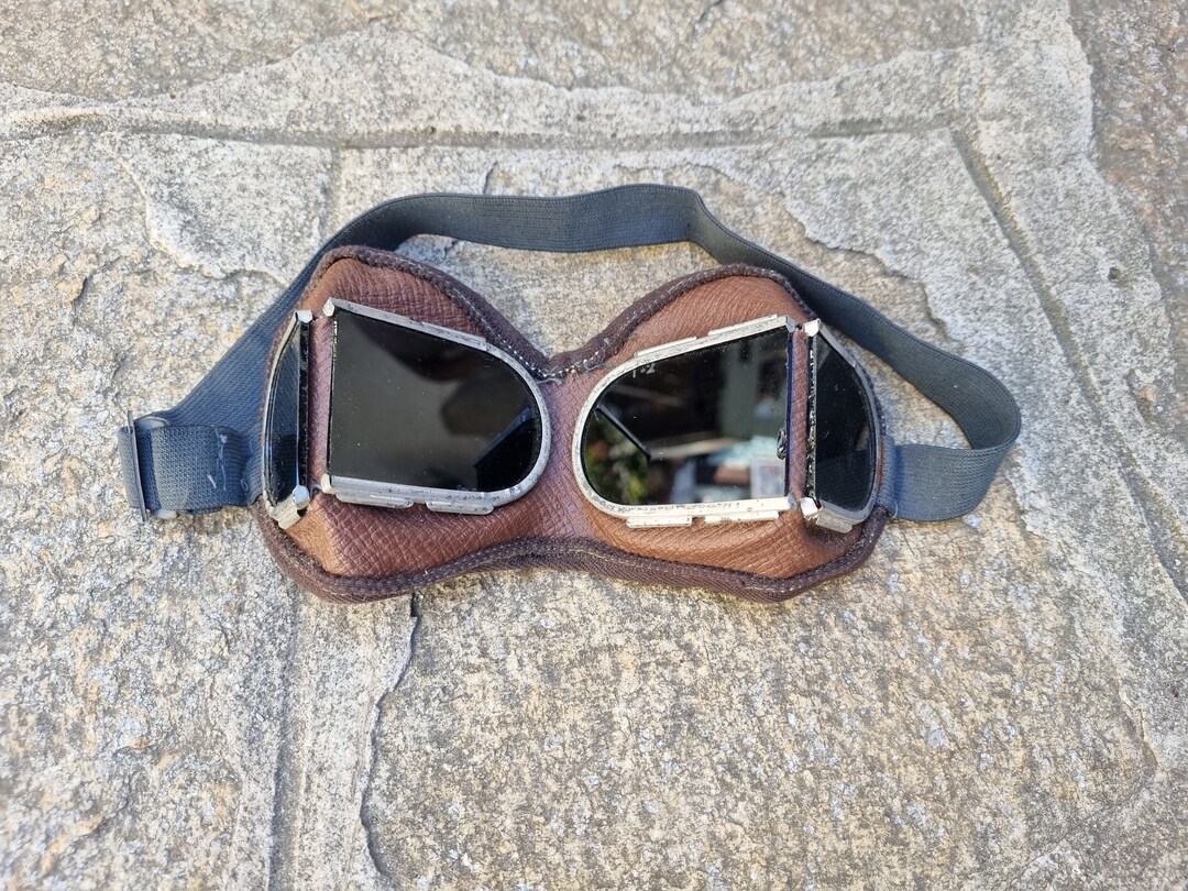 Rare Goggle for Aviator or Motorcyclist- Motorbike or Plane Riding ...