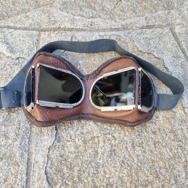 Vintage Motorcycle Glasses - Etsy