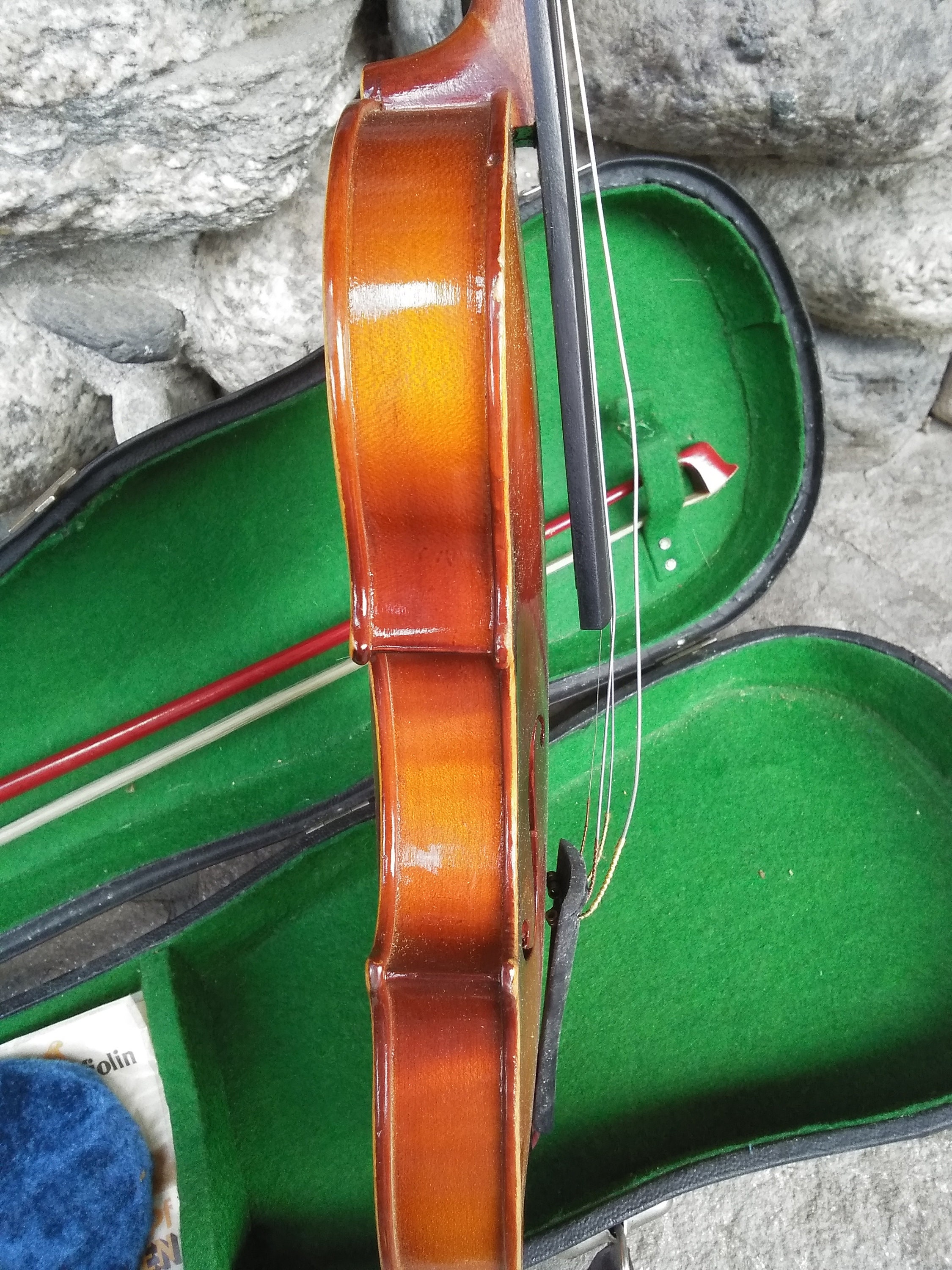 Old Musical Instrument Violin Old Czech Violin Antique - Etsy