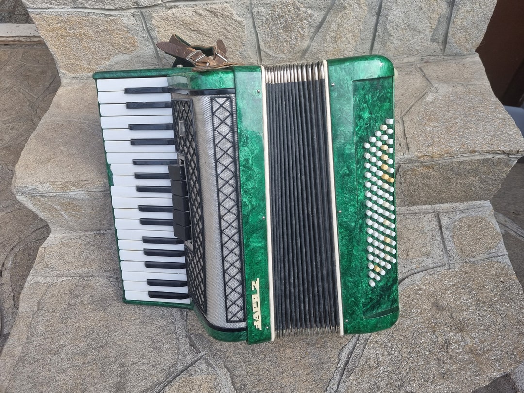Big Profisional USSR Accordion Retro Musical Instrument - Etsy