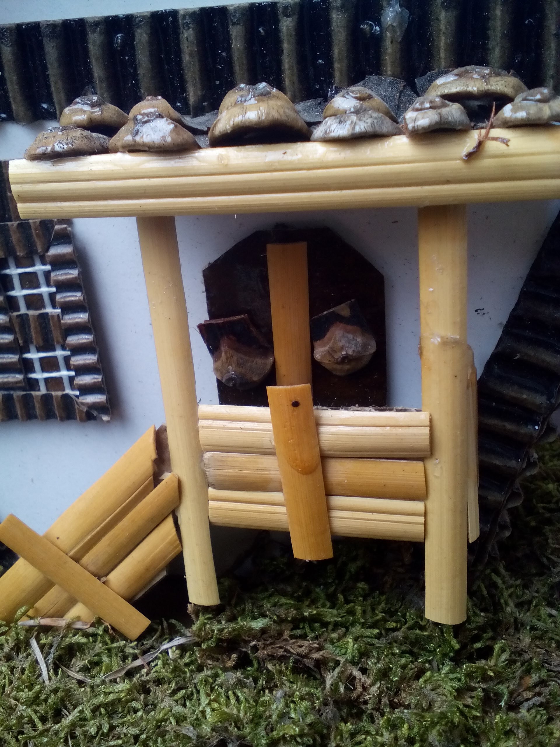 Model of a House Made Entirely of Natural Materials Handmade | Etsy