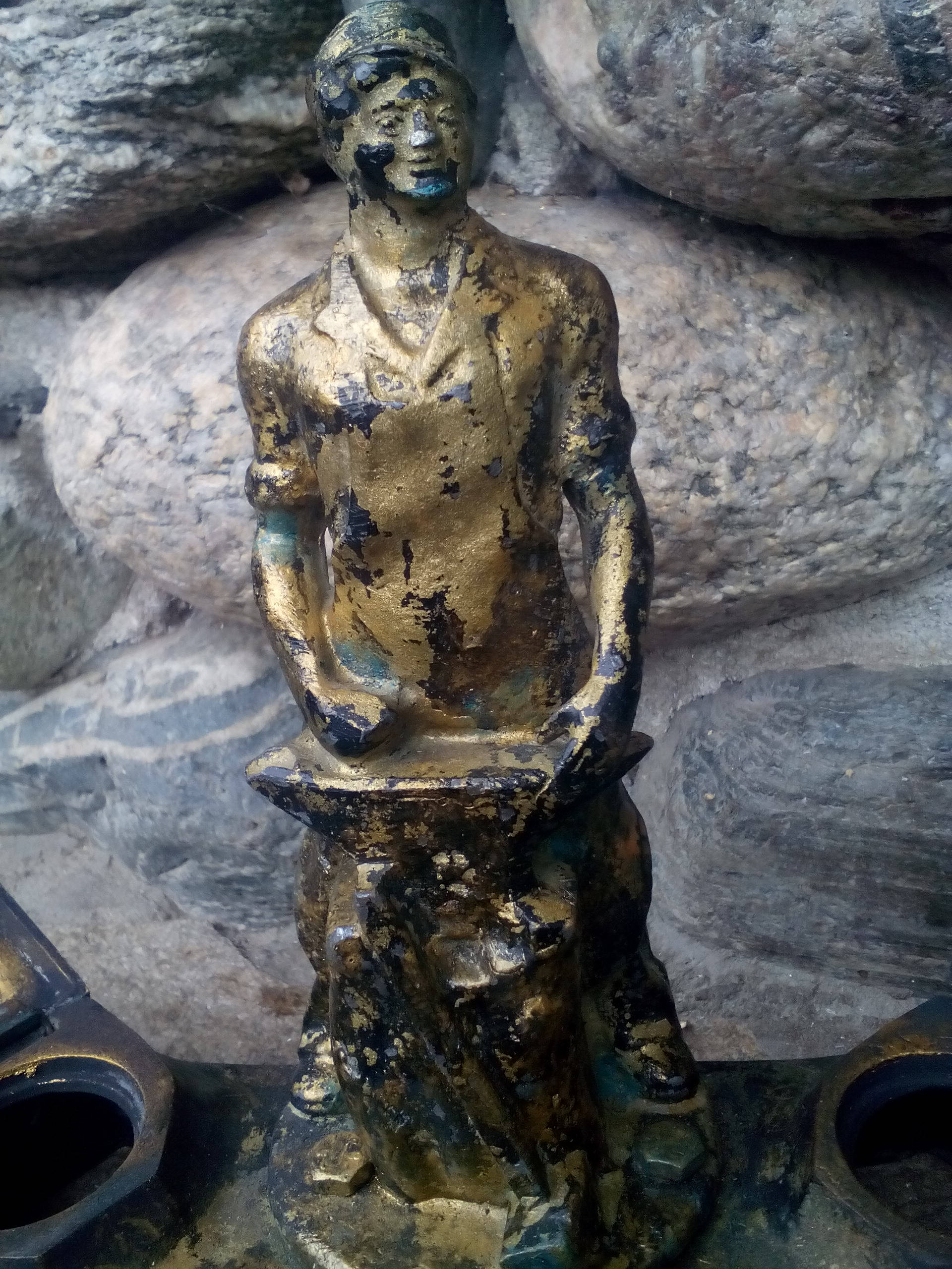 Vintage Metal Ink Well Old Iron Ink Well Antique Ink Well - Etsy